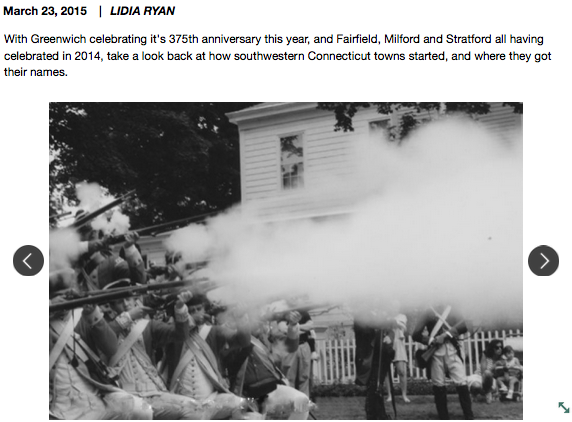 Origins of southwestern Connecticut’s towns – lidia ryan